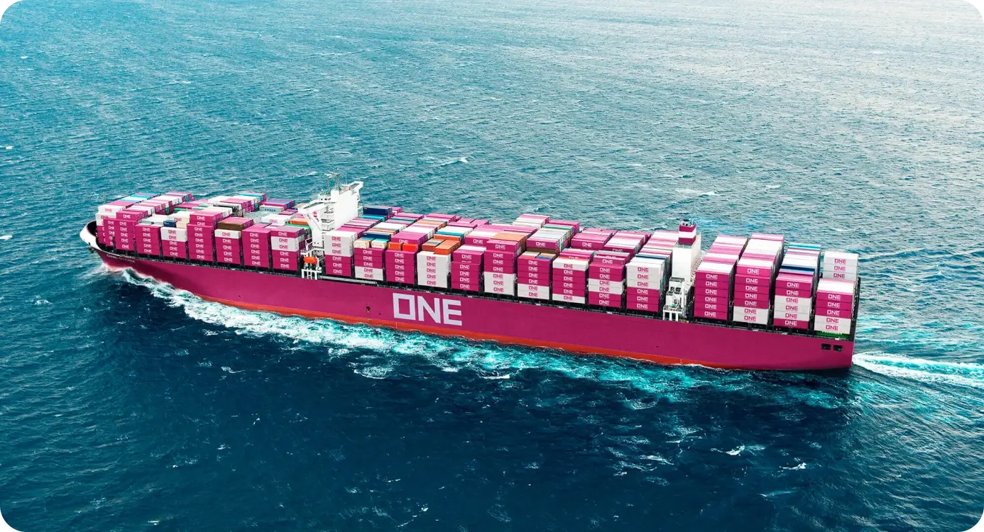 📍 Ocean Network Express (ONE) Container Tracking by Portcast